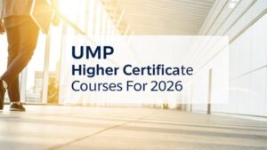 UMP Applications 2026: Higher Certificate Courses | Govnet