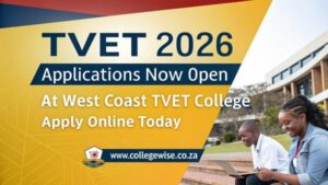 West Coast TVET College 2026 Applications Now Open – Apply Online | Govnet